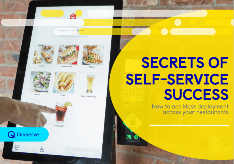 eBook: How to ace kiosk deployment across your restaurants - QikServe